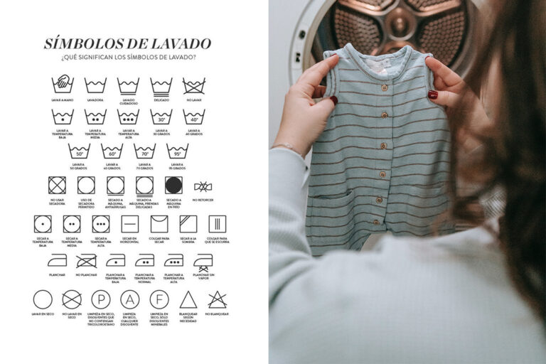 Símbolos lavado de las etiquetas de la ropa - ST Repara