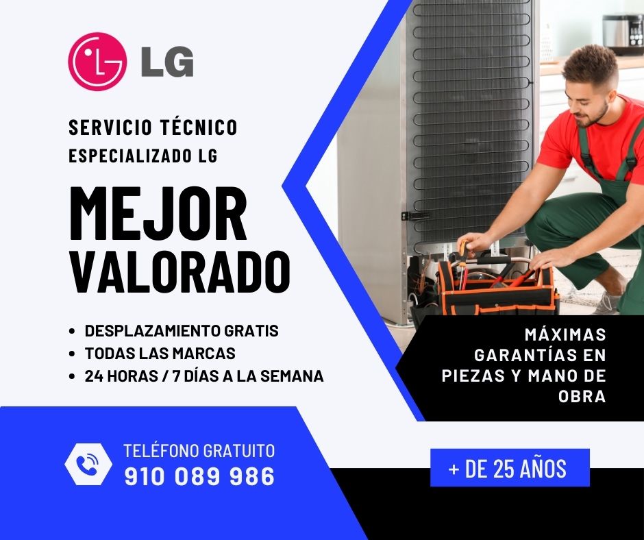 Servicio técnico LG en Madrid | ST REPARA